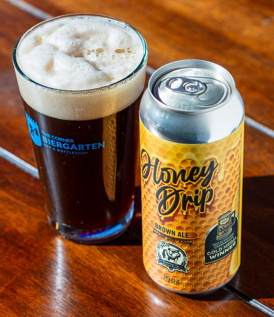 Dig In & Drink Up: Honey Drip Brown Ale - Main & Broad