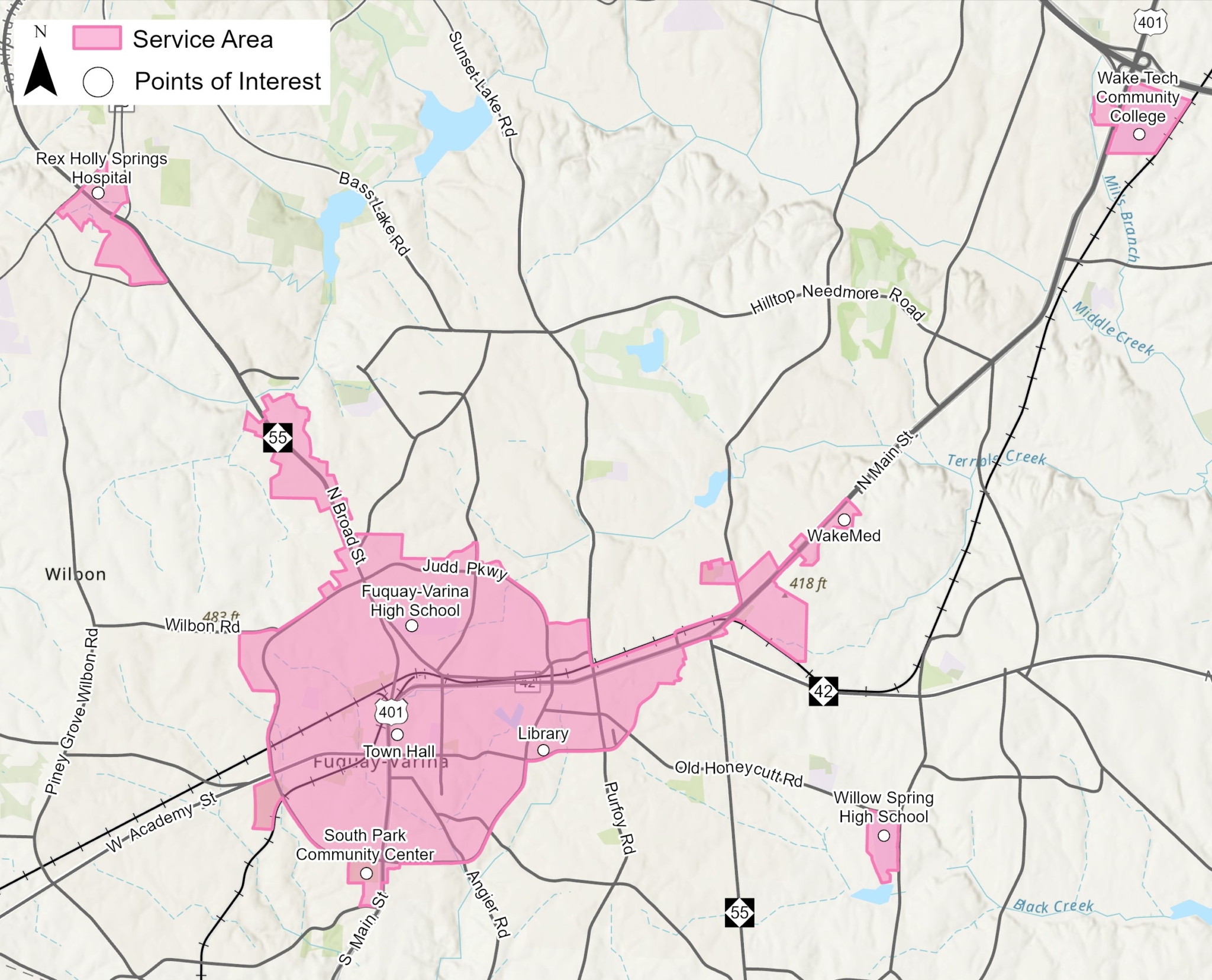 MicroLink Rolls Out in Fuquay-Varina: On-Demand Transit Service Now ...
